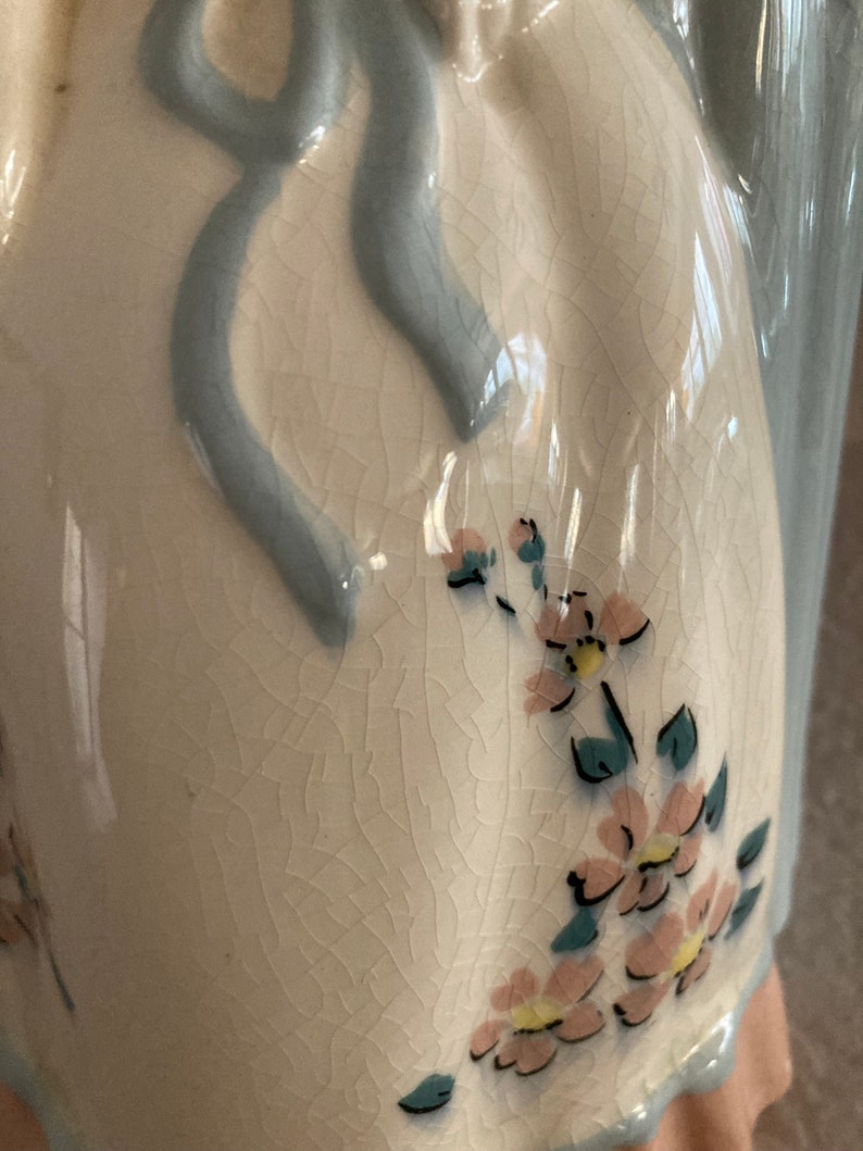 Vintage 1940s Weil Pottery Ware Ceramic Lady Planter - Etsy