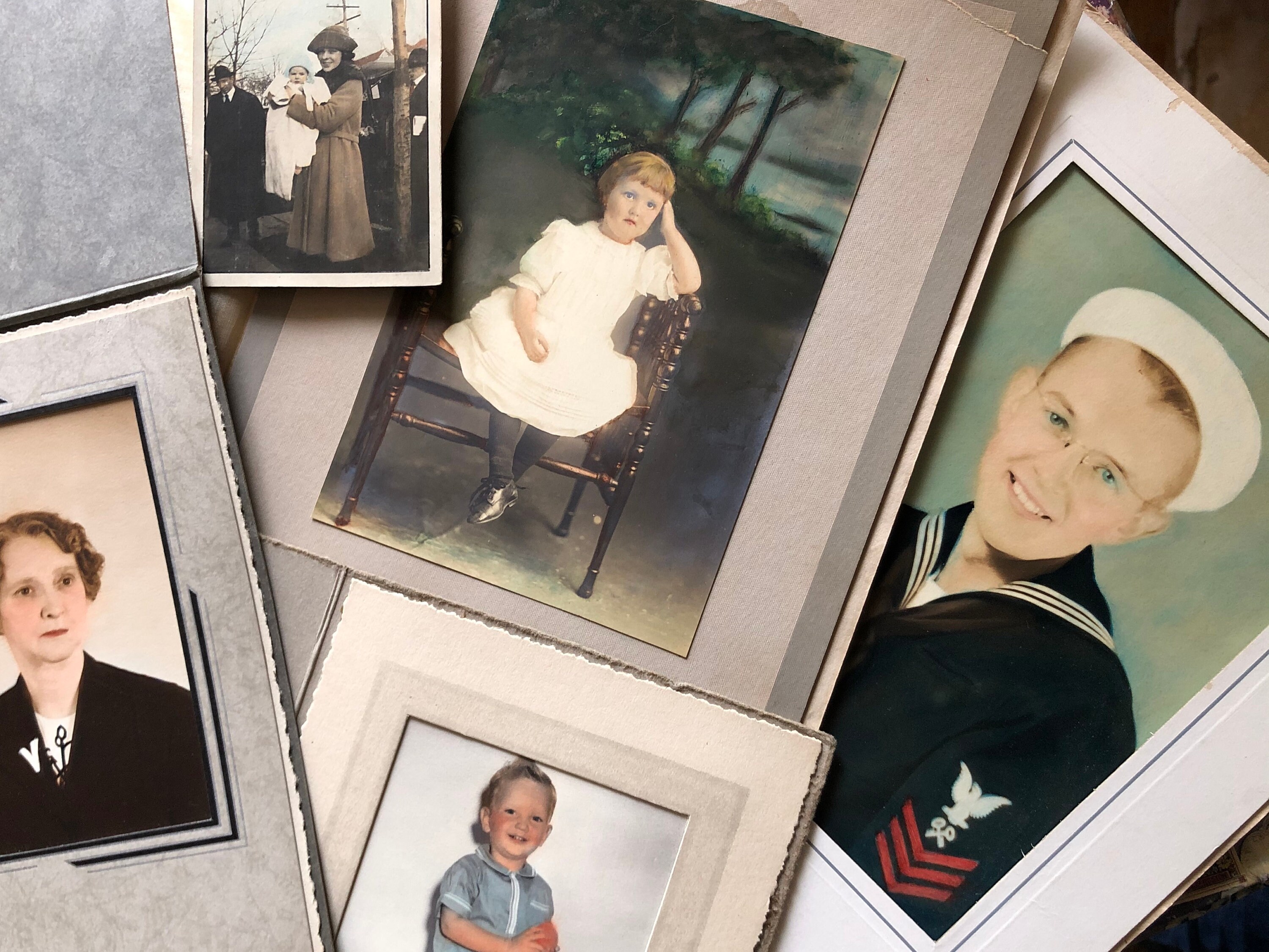 Vintage Lot Hand Tinted Photographs 1940s - Etsy