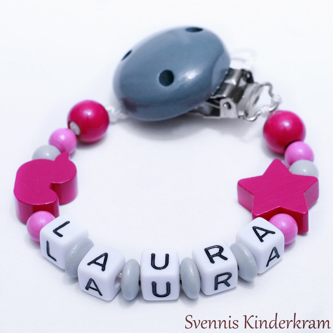 Pacifiers With Names - Etsy