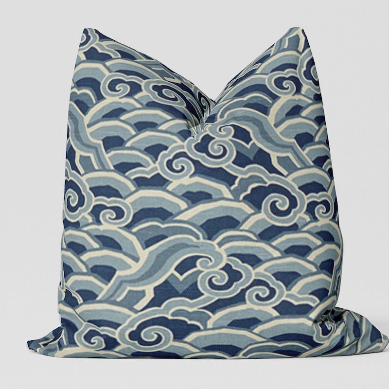 Waves Pillow - Etsy