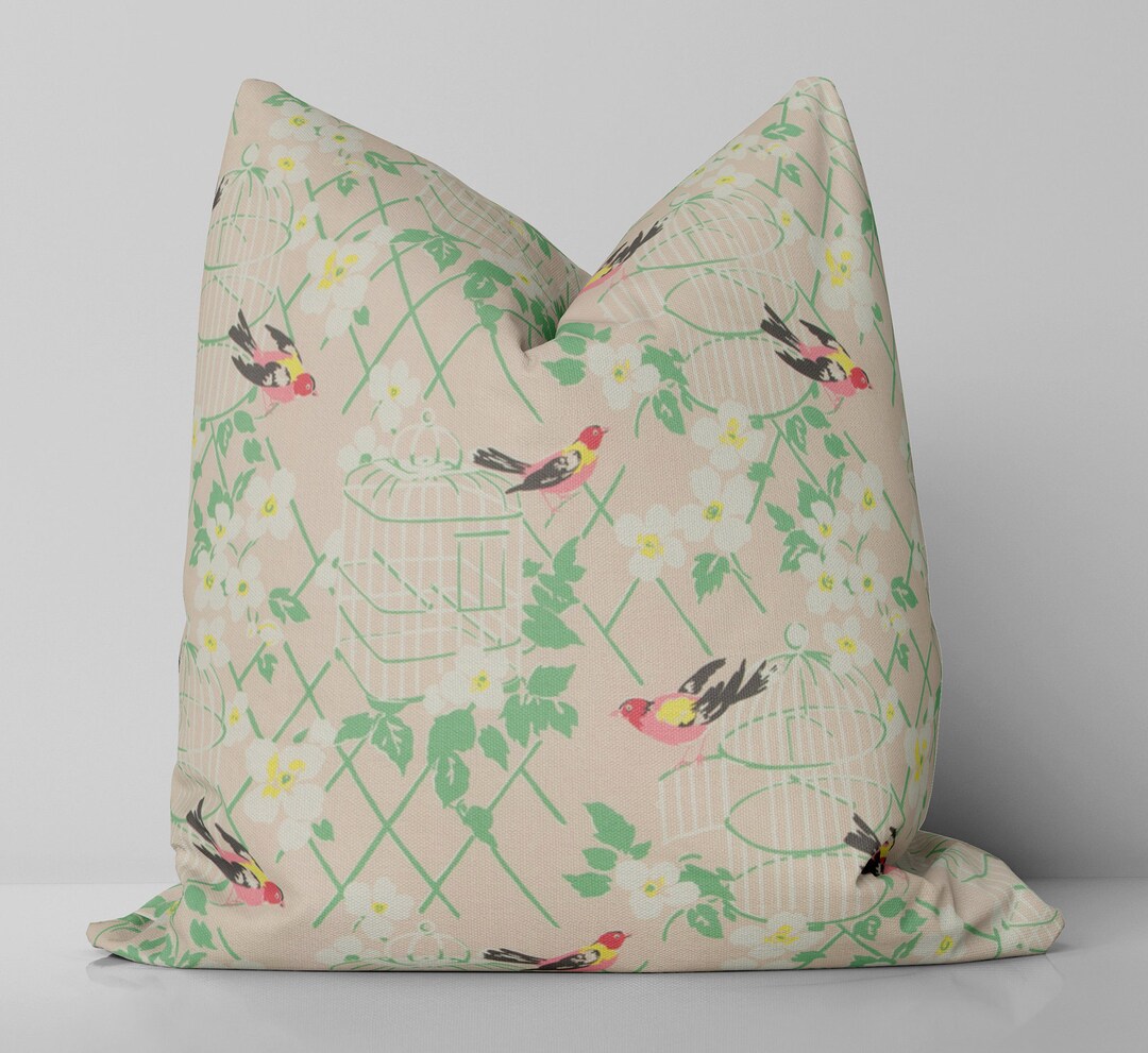 Kate Spade Bird Song/ Blush - Etsy