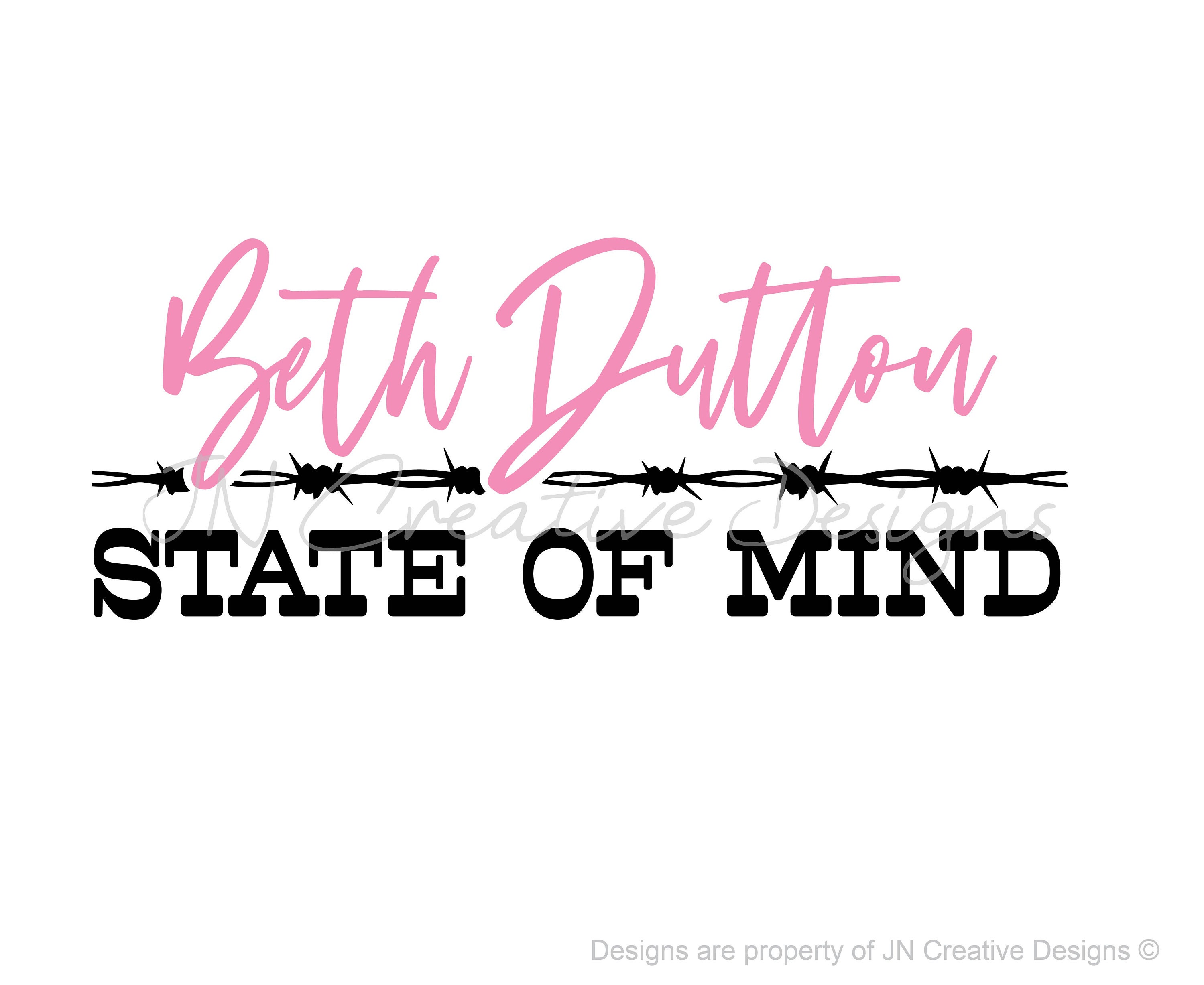 Beth Dutton Dutton Ranch Decal Team Kayce Decal Permanent Vinyl ...