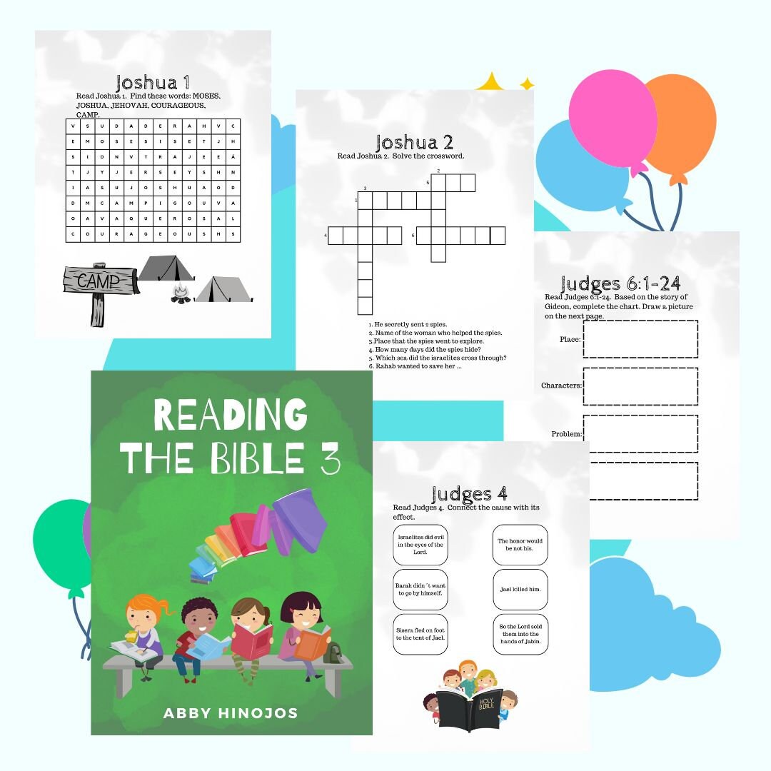 Bible Study/devotional for Kids - Reading the Bible 3 - Etsy