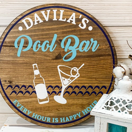 Pool Sign Directional Sign Beach Arrow Sign Directional - Etsy
