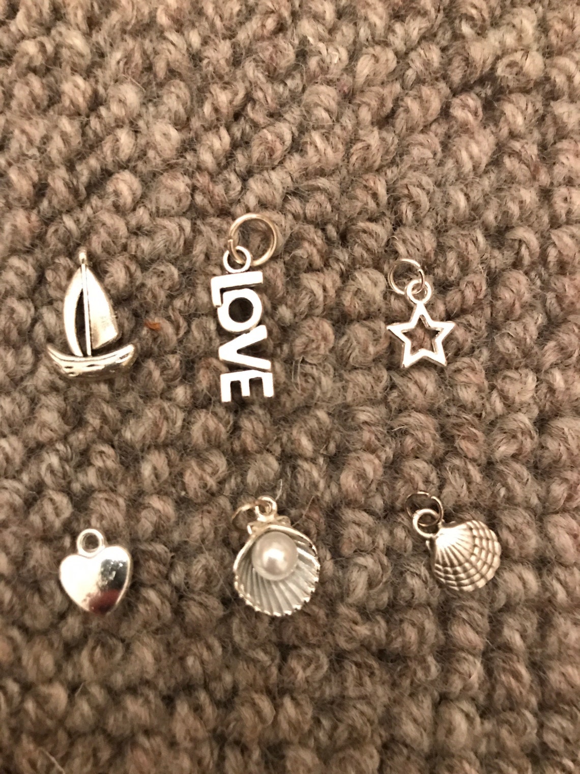 Wild Swimming Sea Glass Keyring - Just Keep Swimming - Pale Blue/white ...