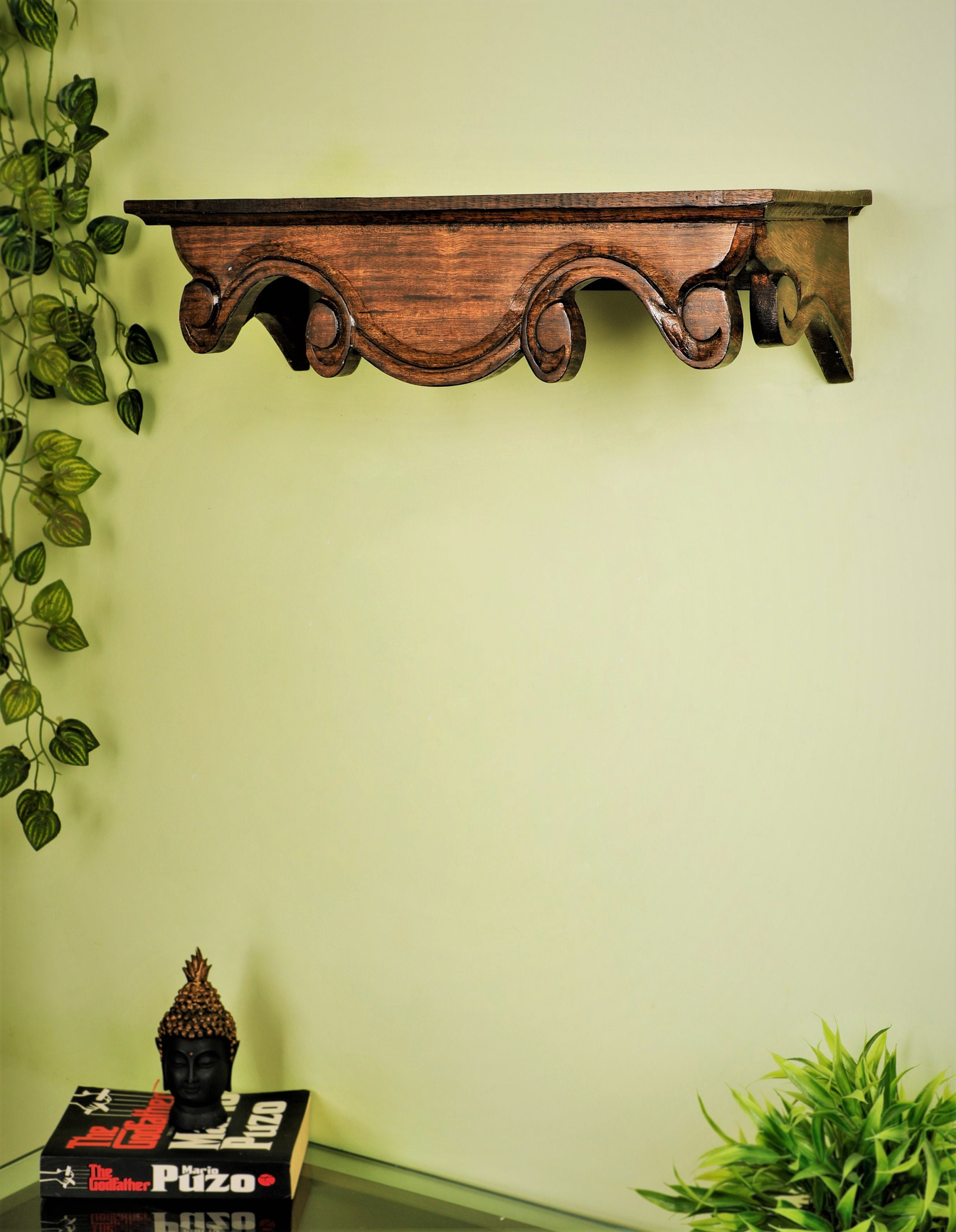 Wall Shelf, Storage Shelf, Kitchen Shelf, Prayer Shelf Prayer Desk ...