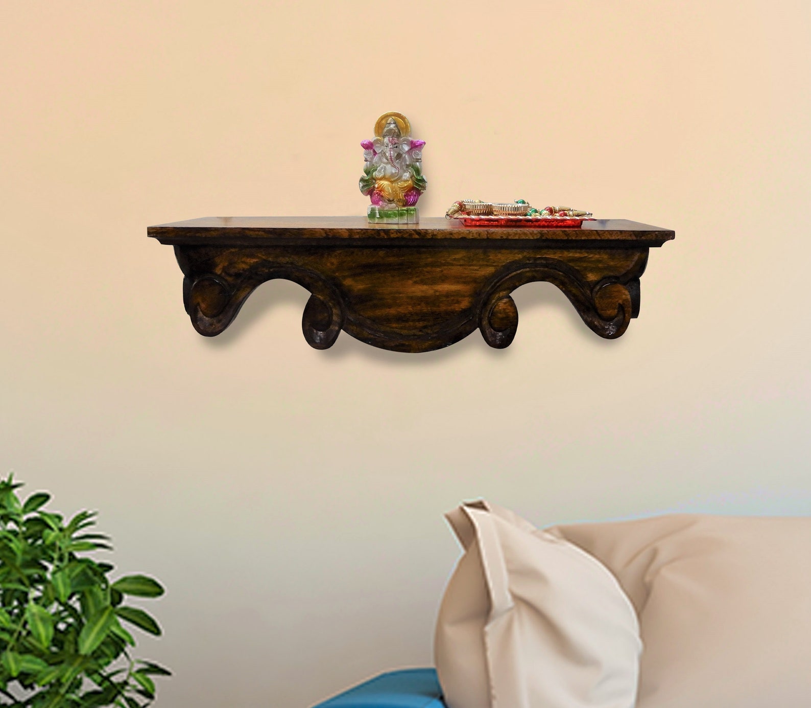 Wall Shelf, Storage Shelf, Kitchen Shelf, Prayer Shelf Prayer Desk ...