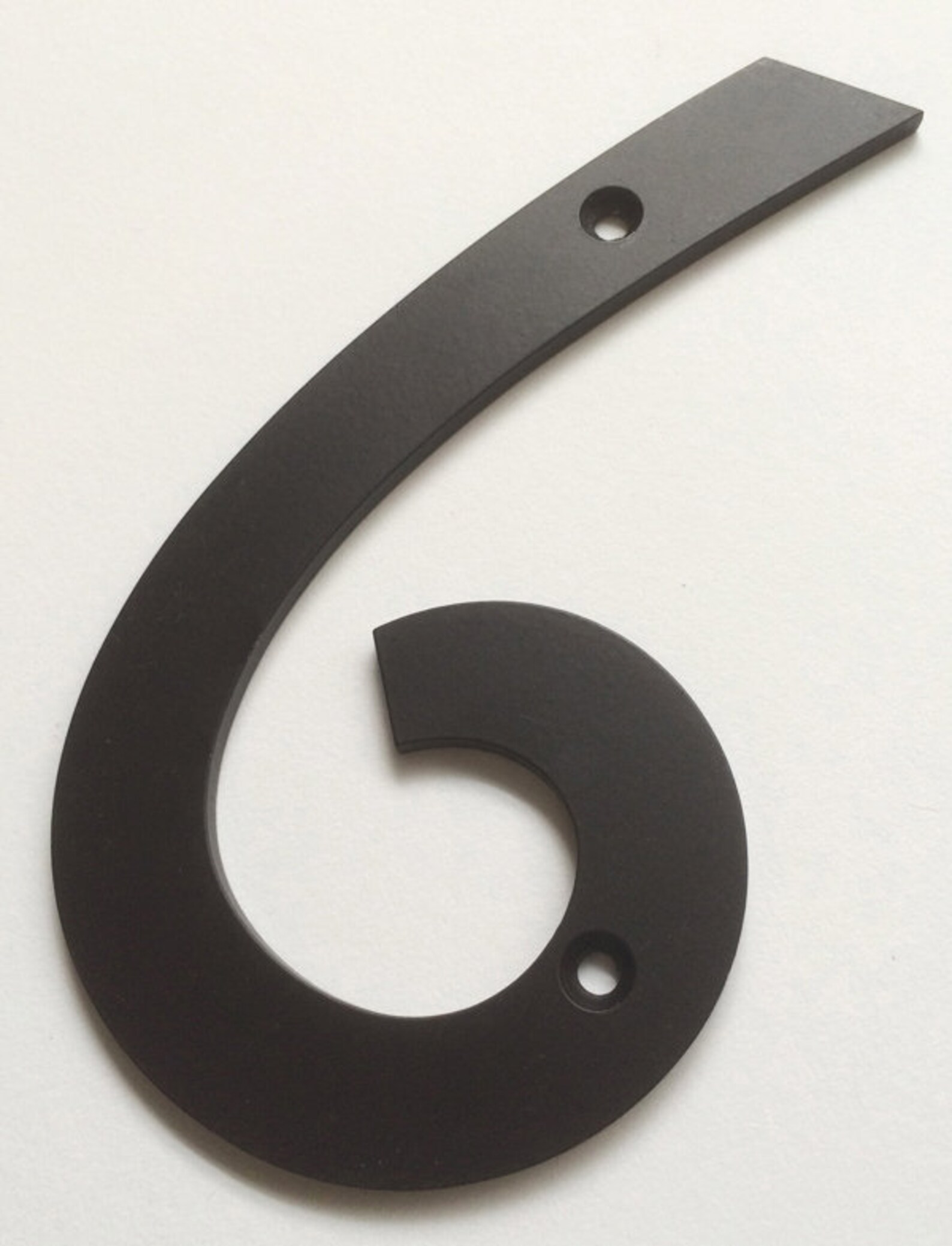 5 Inch High Craftsman Style House Numbers Satin Black - Etsy