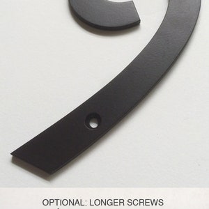 5 Inch High Craftsman Style House Numbers - Satin Black - Etsy