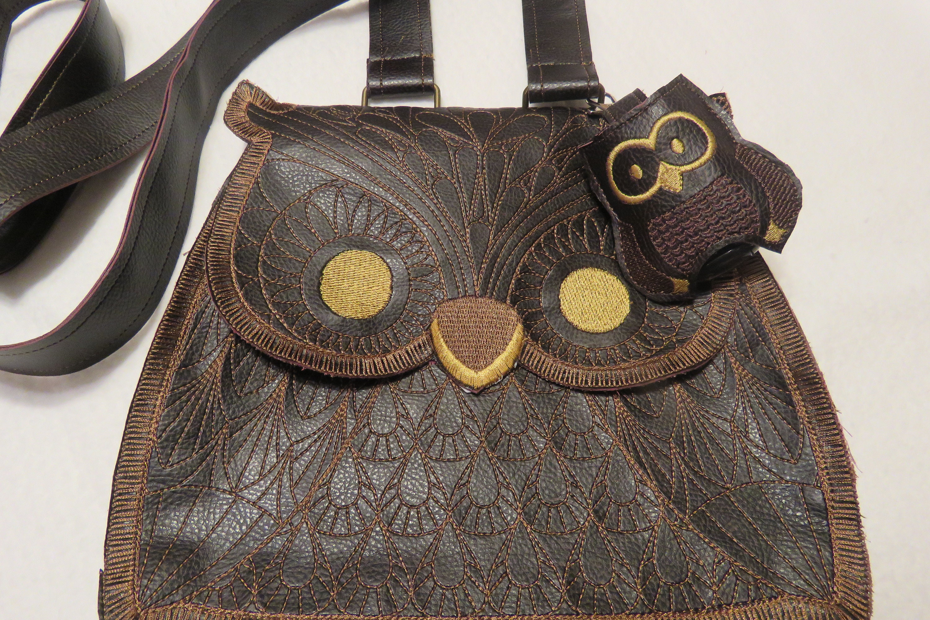 Personalized Owl Shaped Cross Body Bag - Etsy