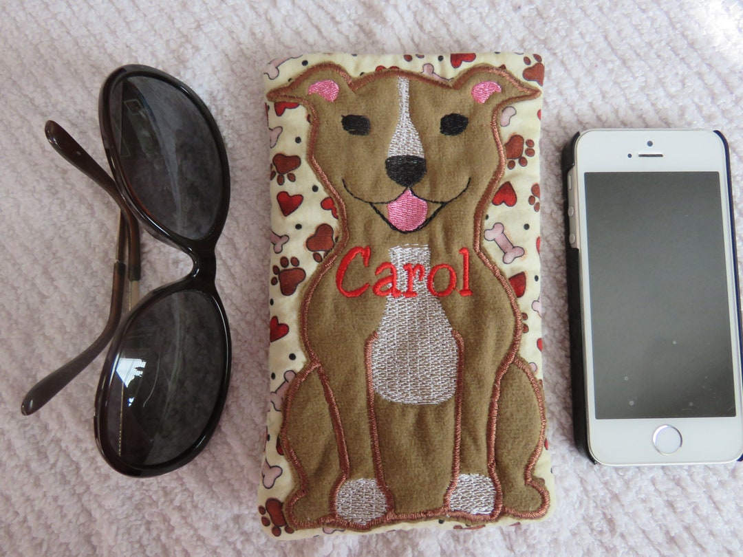 Pit Bull Shaped Glass or Phone Case - Etsy