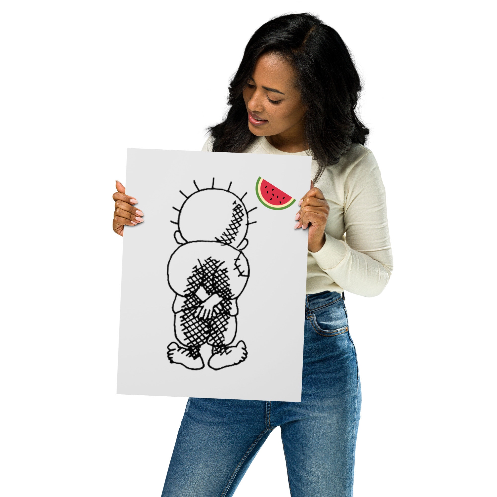 Handala Palestine Poster, Palestine Poster, Hanzala Poster, Palestinian Poster - Etsy