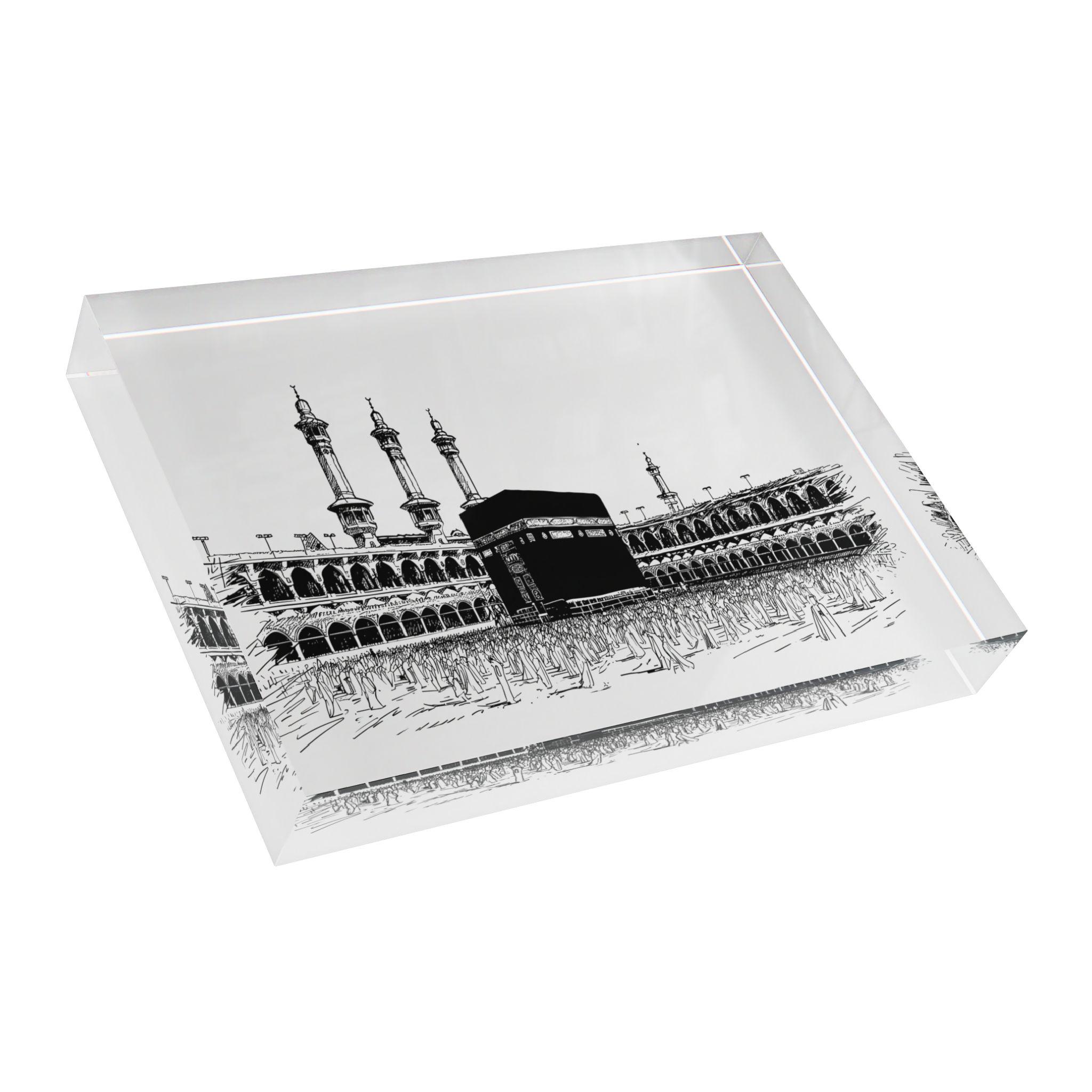 Kabah Photo Block, Kaaba Design, Mecca Design, Kaaba Photo Block ...