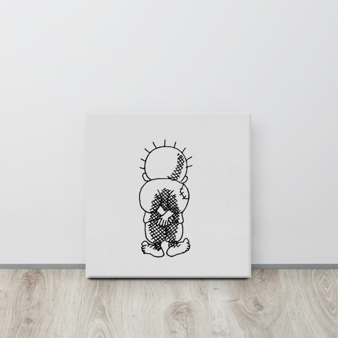 Handala Canvas, Palestinian Wall Art, Palestine Decor, Palestine Home, Hanzala - Etsy