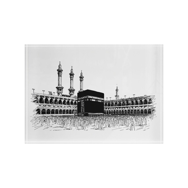 Kabah Photo Block, Kaaba Design, Mecca Design, Kaaba Photo Block ...