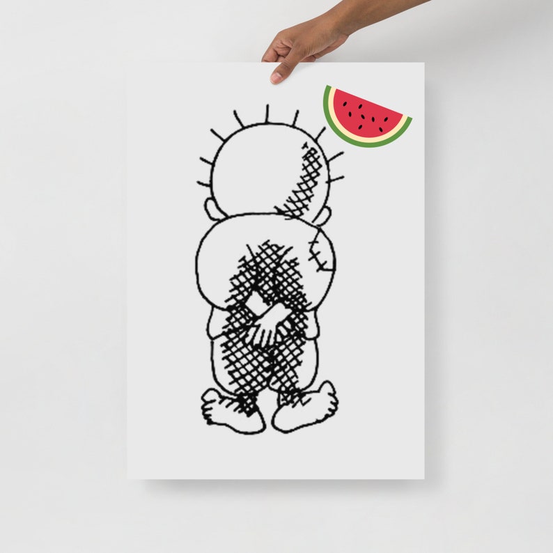 Handala Palestine Poster, Palestine Poster, Hanzala Poster, Palestinian ...