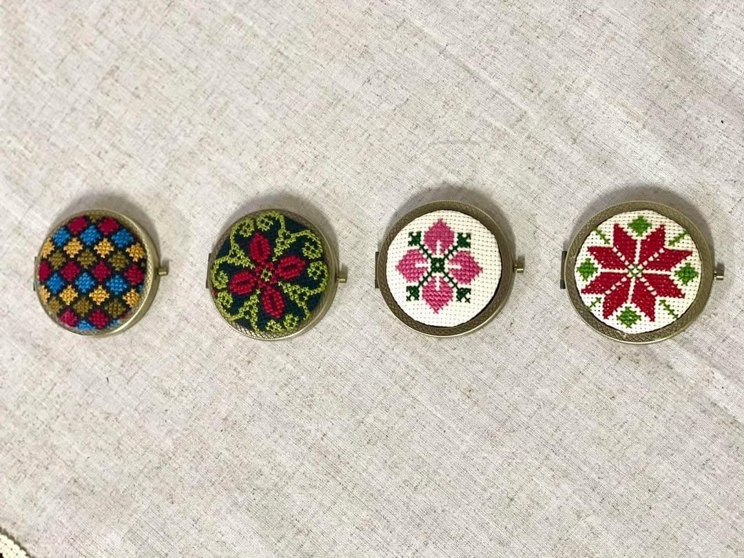 Handmade Palestinian Tatreez, Palestine Flowers Embroidery, Palestinian ...