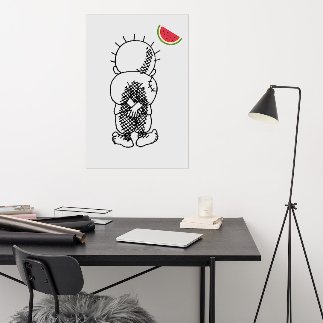 Handala Palestine Poster, Palestine Poster, Hanzala Poster, Palestinian Poster - Etsy