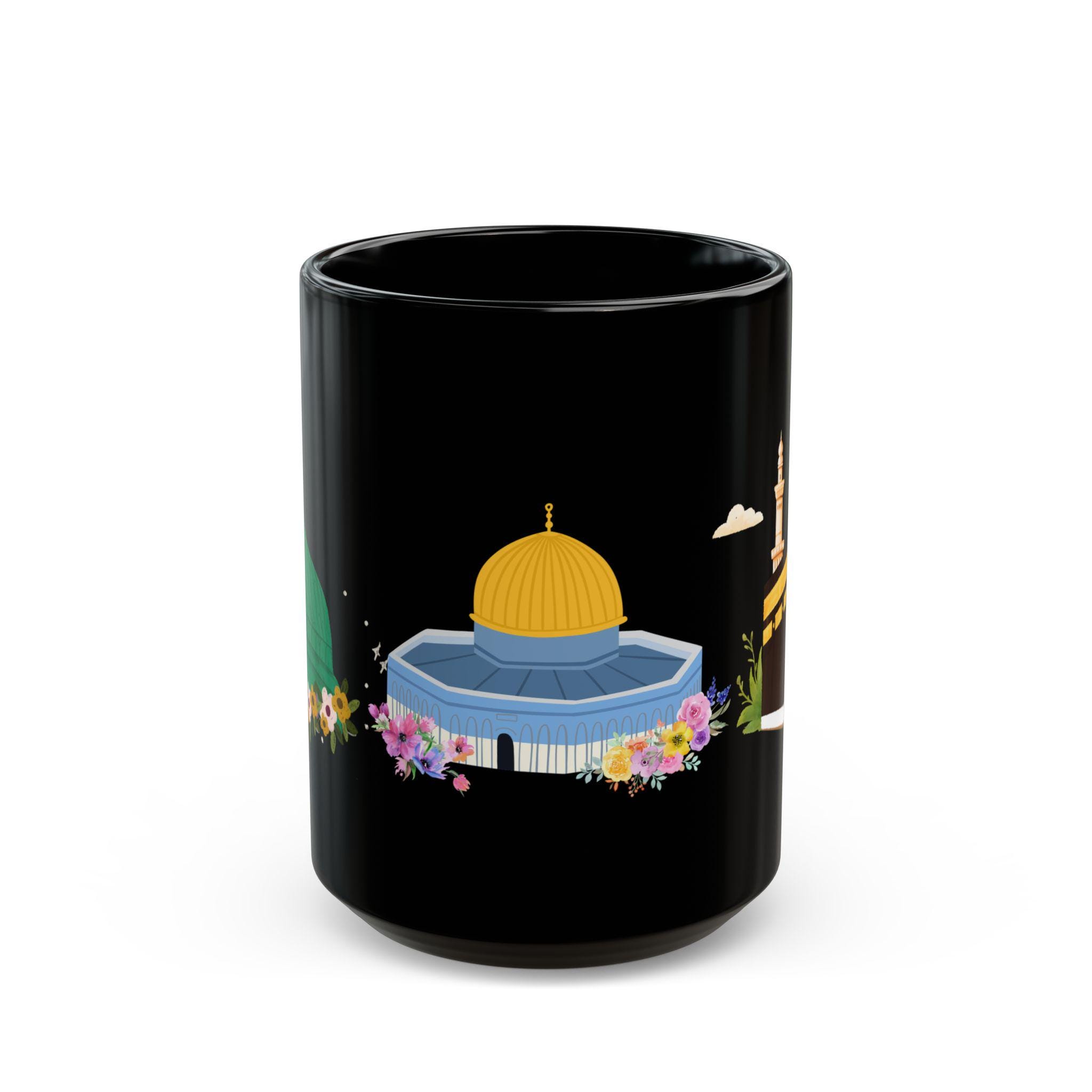 Kaaba Design, Kaaba Mug, Islamic Holy Sites Mug, Al Aqsa Mug, Almadina ...