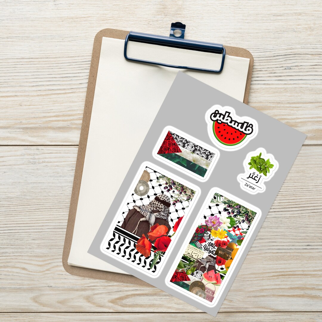 Palestinian Stickers Sheet, Palestine Stickers Sheet - Etsy