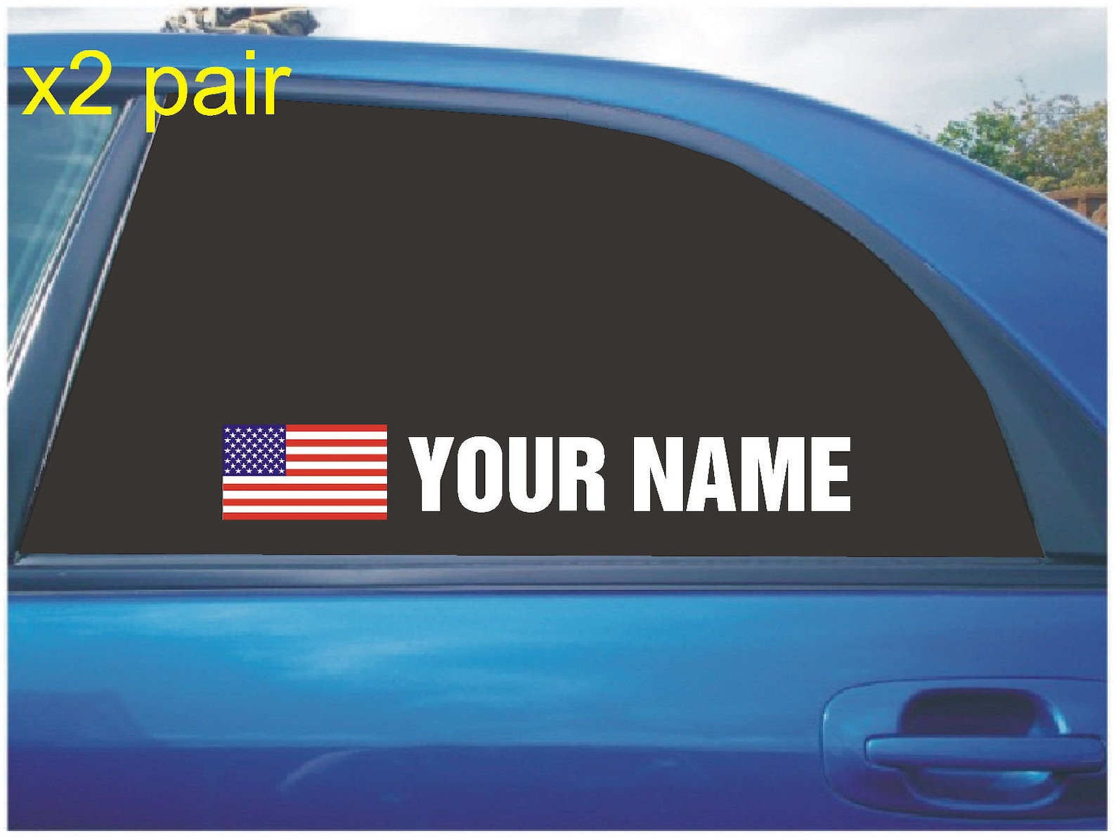 Stemma Porsche Custom Driver Name Decals Motorsport UK Driver Name ...