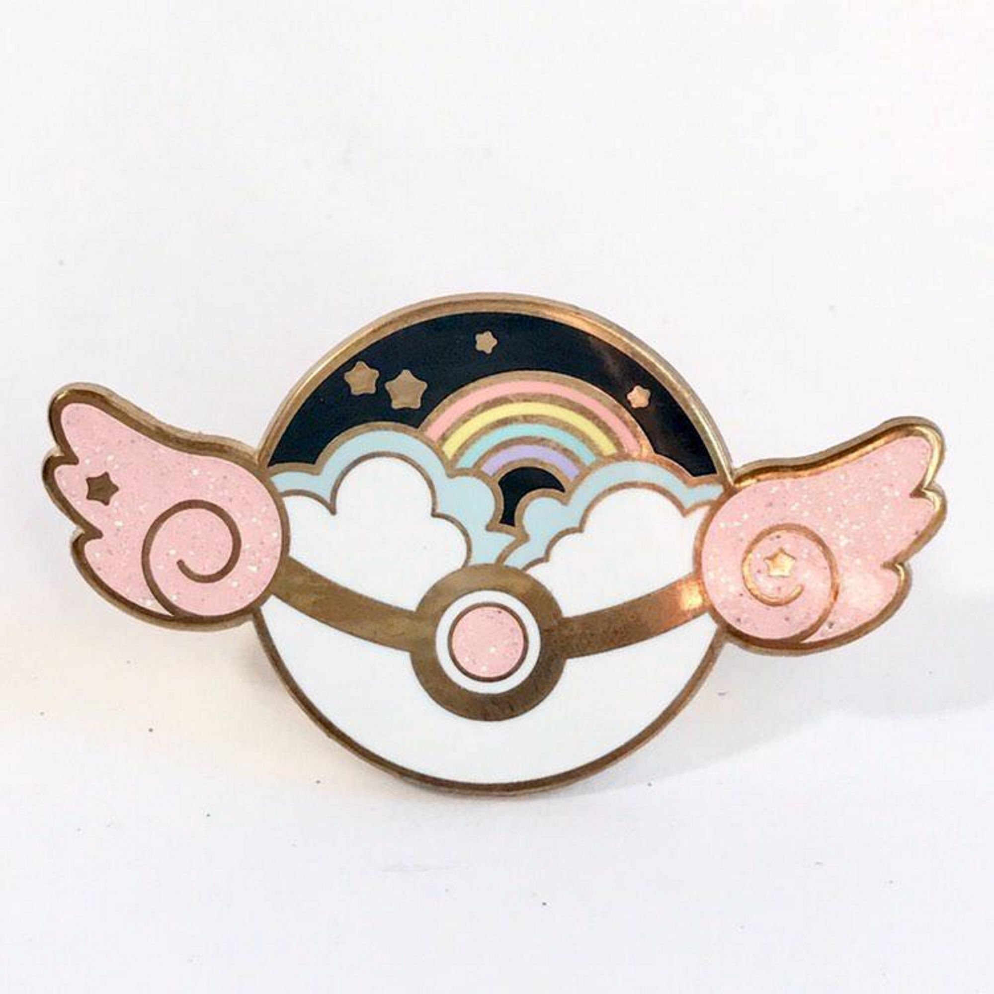 Flying Poketype Hard Enamel Pin - Etsy