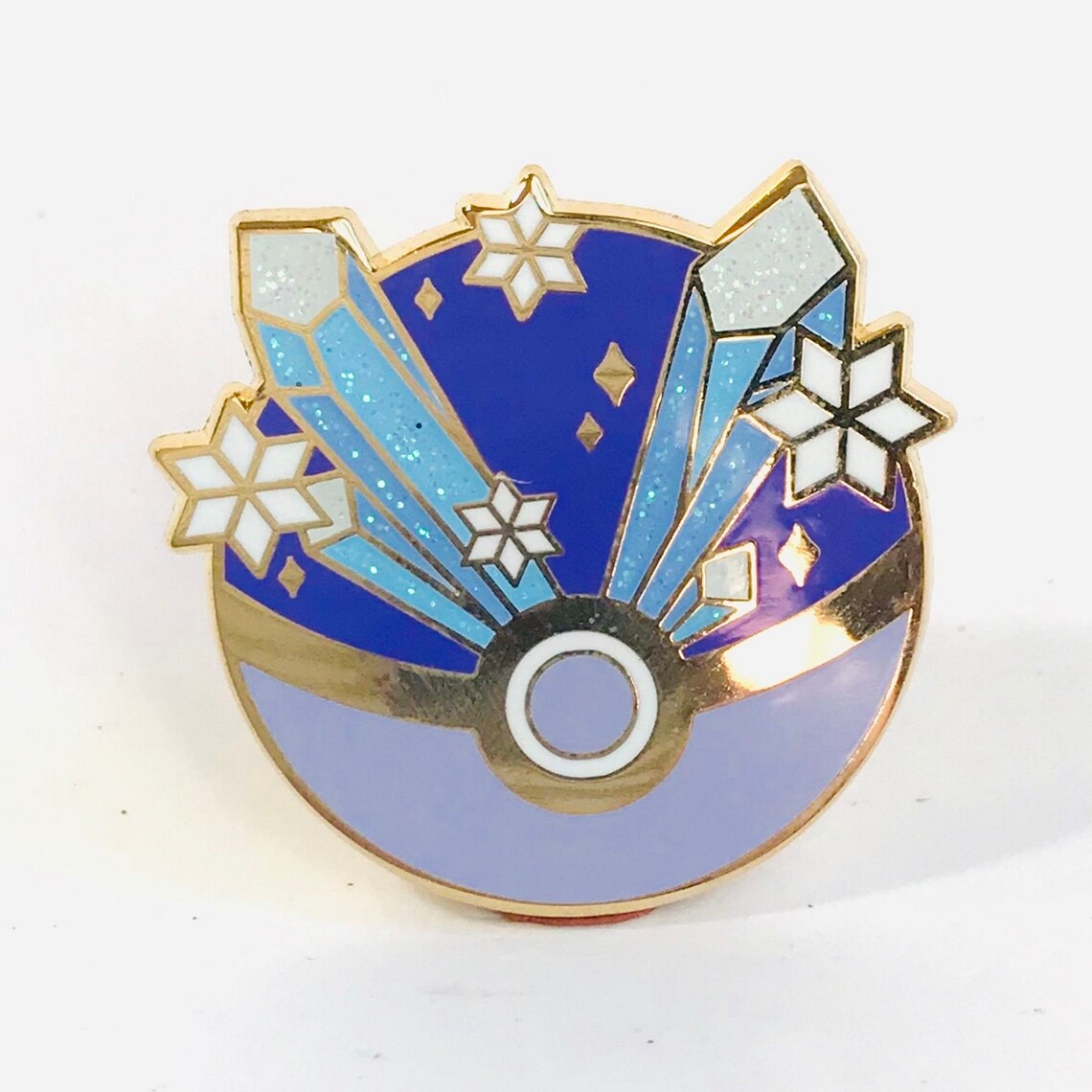 Ice Poketype Hard Enamel Pin | Etsy