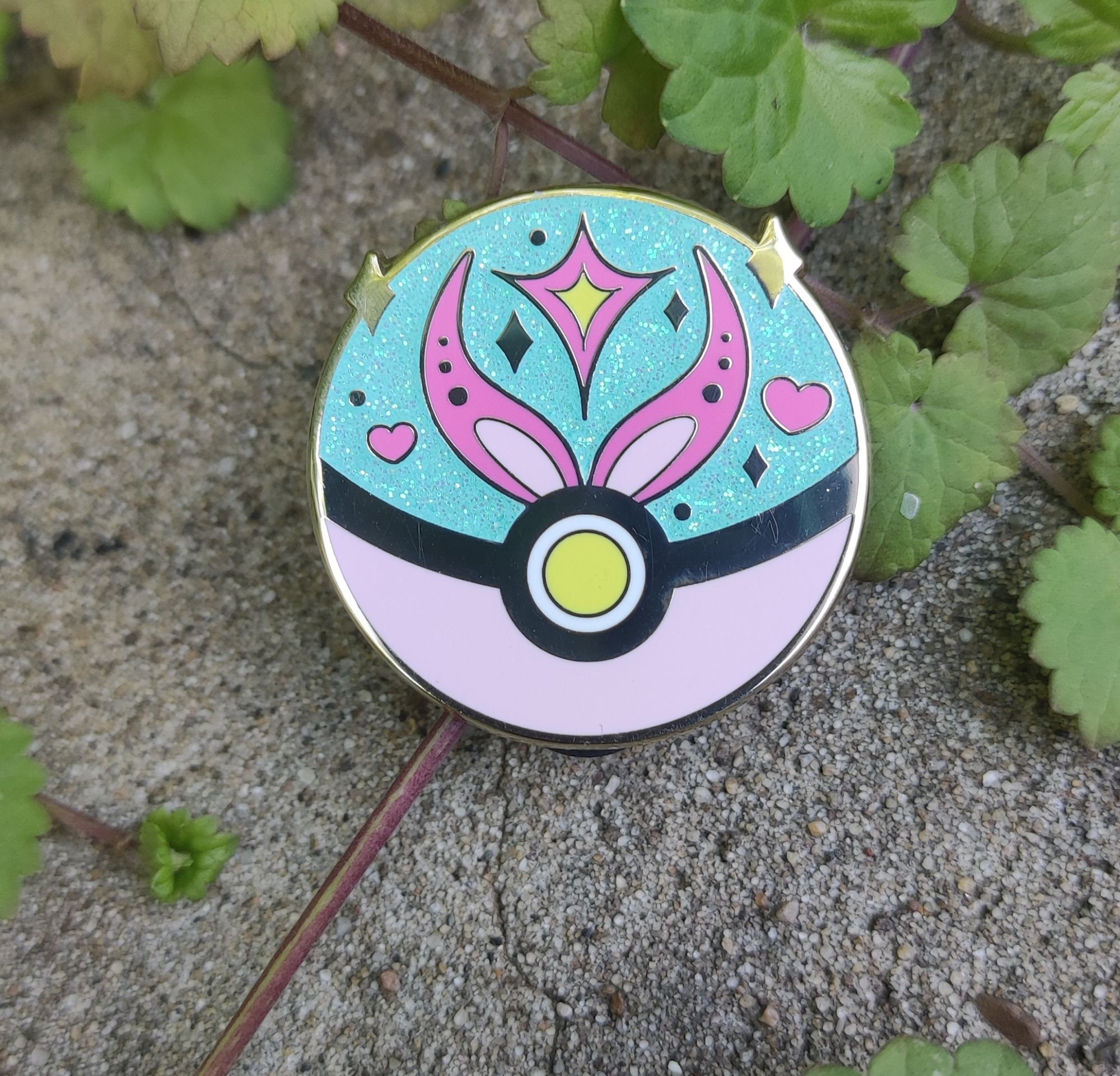 Fairy Poketype Hard Enamel Pin - Etsy