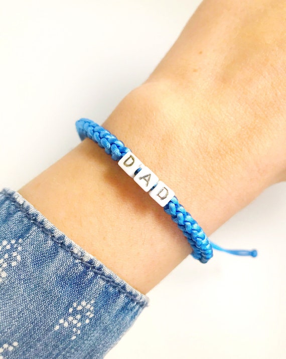 Prostate Cancer Awareness Personalized Woven Bracelet Cancer | Etsy