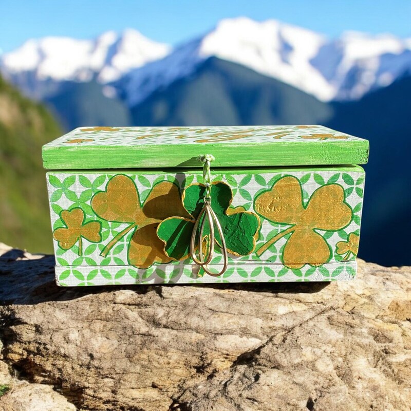 Hand Decorated Box - Etsy