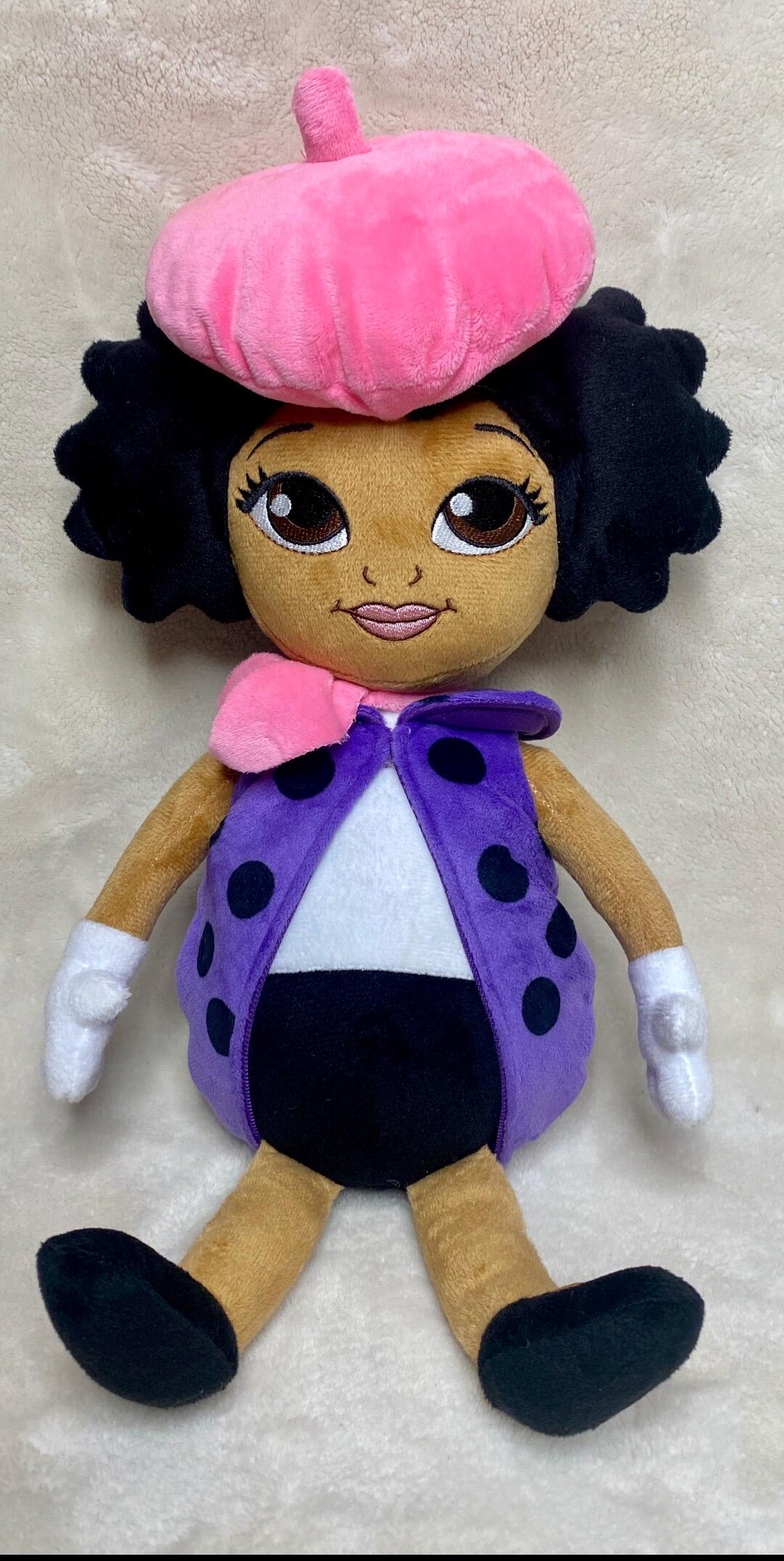 Lalibella the Ladybug "purple" Plush Doll - Etsy