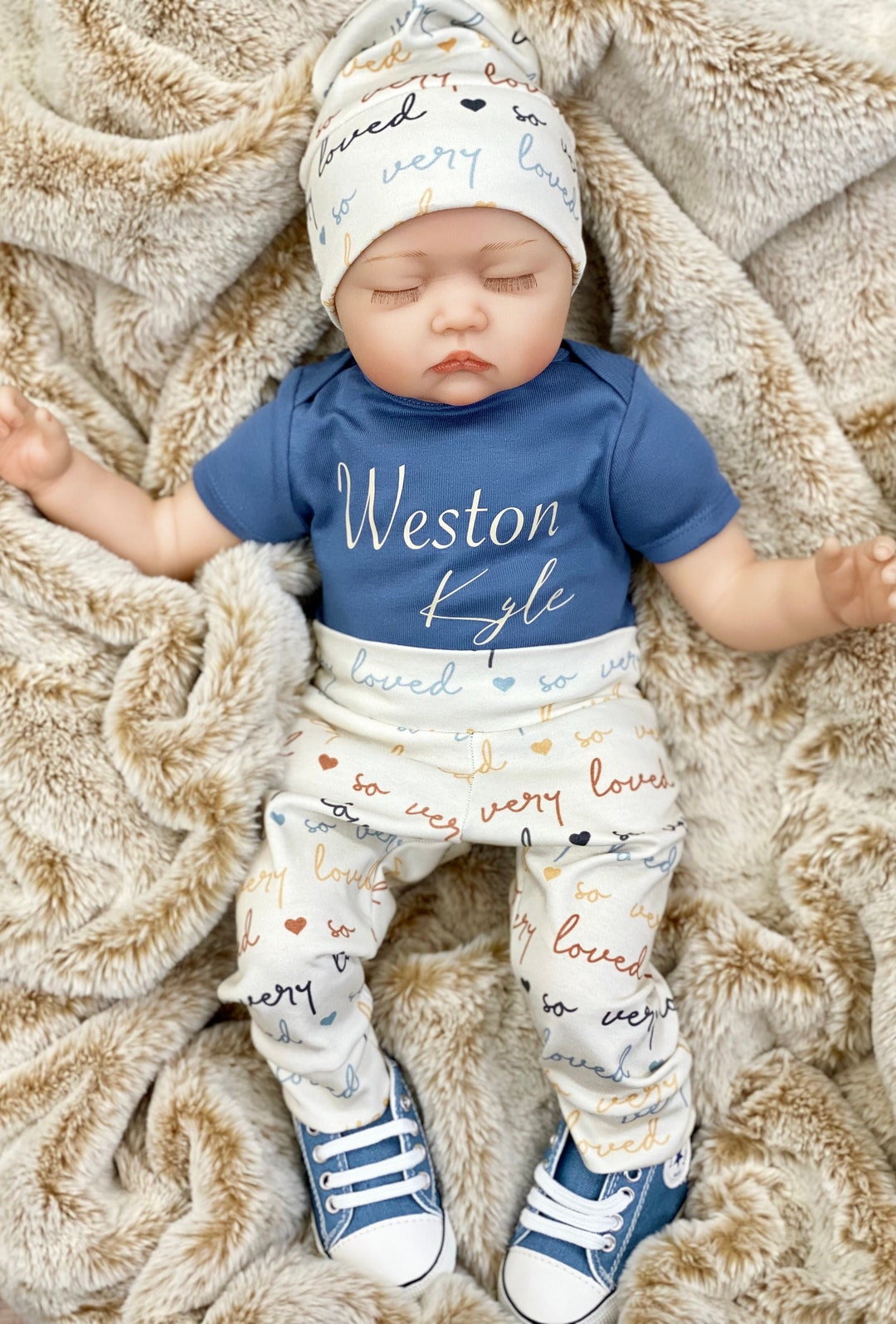 Newborn Boy Coming Home Outfit, Baby Boy Going Home Clothes ...