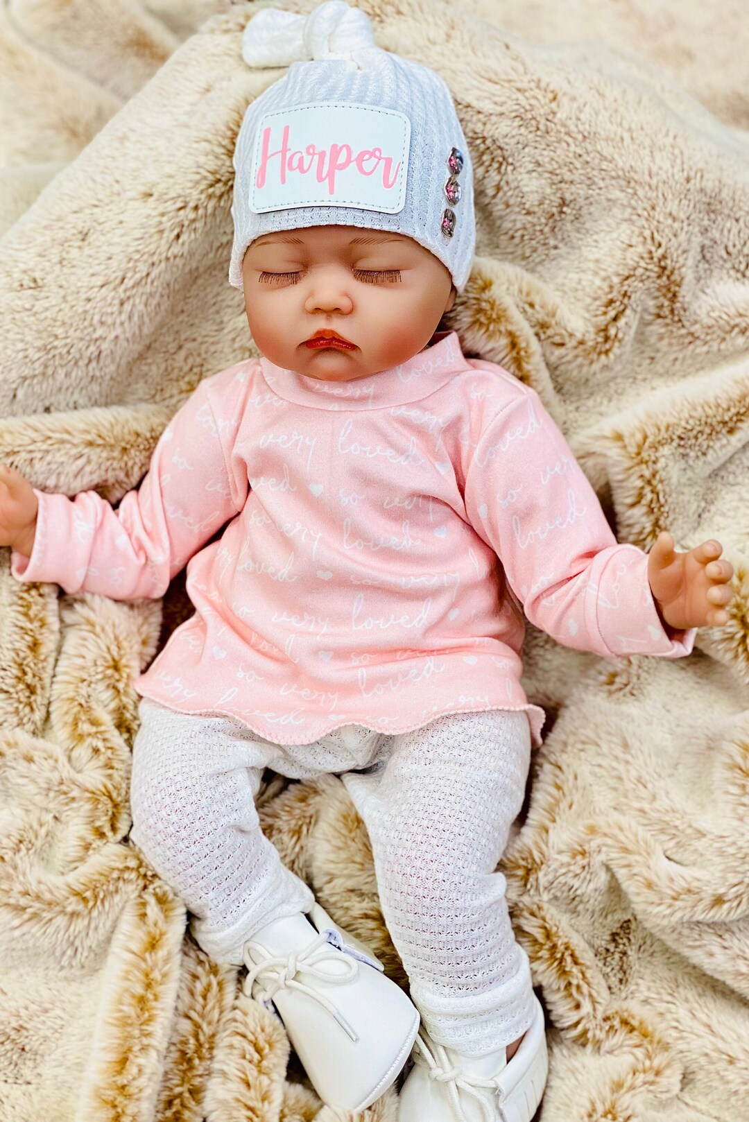 Newborn Girl Coming Home Outfit Personalized Name Baby Girl Etsy Newborn Girl Coming Home Outfit Personalized Name Baby Girl Etsy