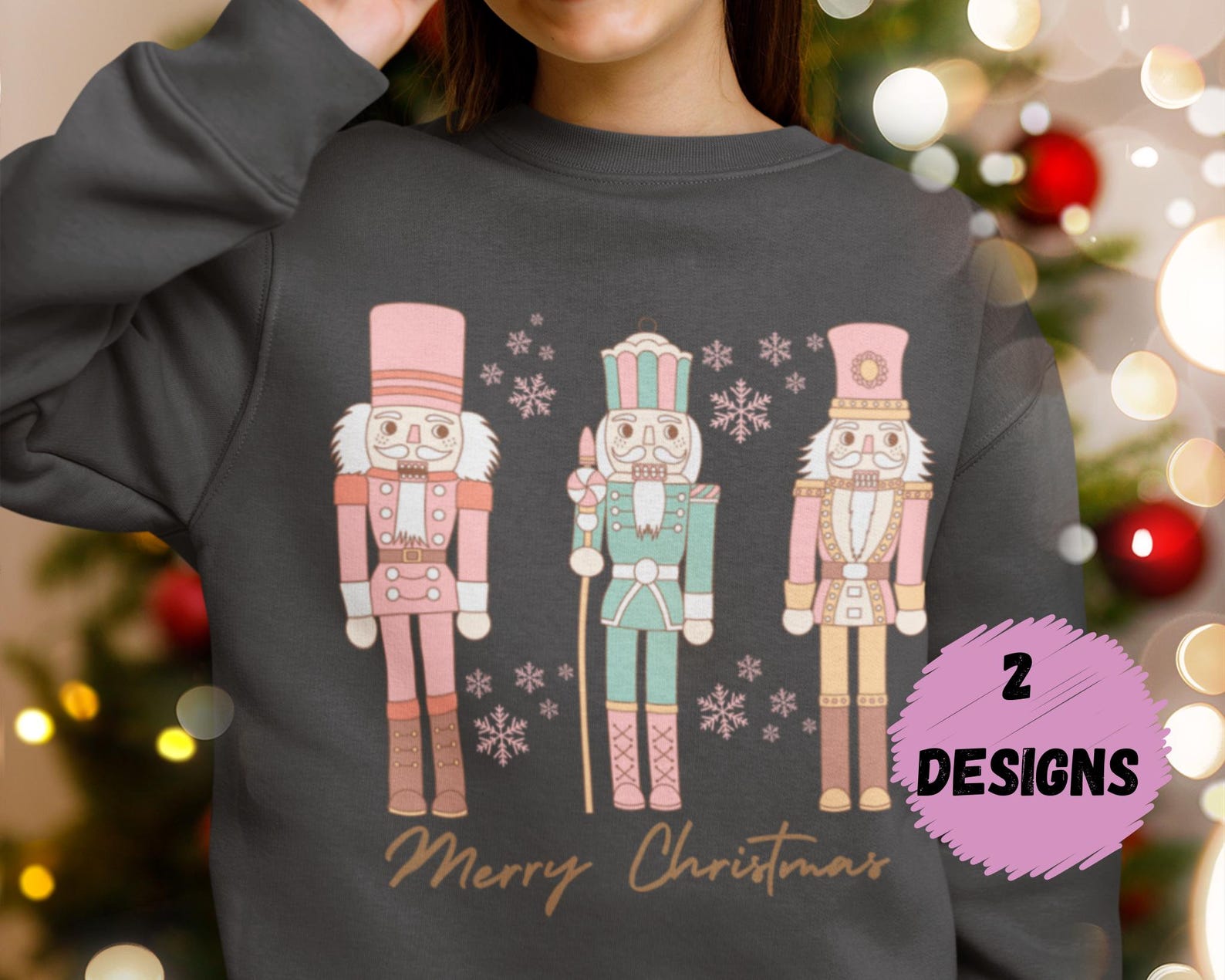 Pink Nutcracker PNG Nutcrackers Pink Christmas PNG Design Pastel ...