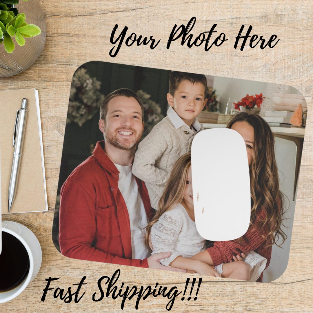 Custom Mouse Pad With Your Photo, Custom Photo Mouse Pad, Personalized ...