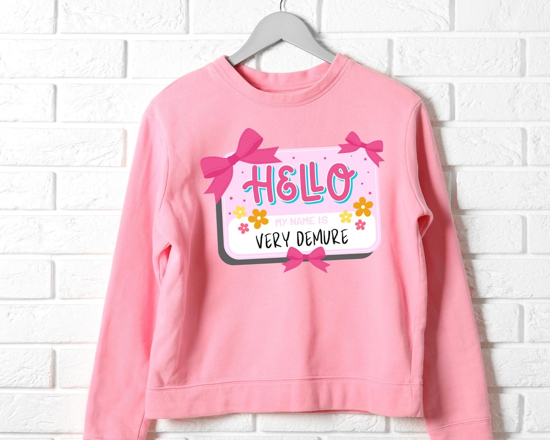 Hello My Name is Png, Very Demure Png, Very Mindful, Very Cutesy, Ghost ...