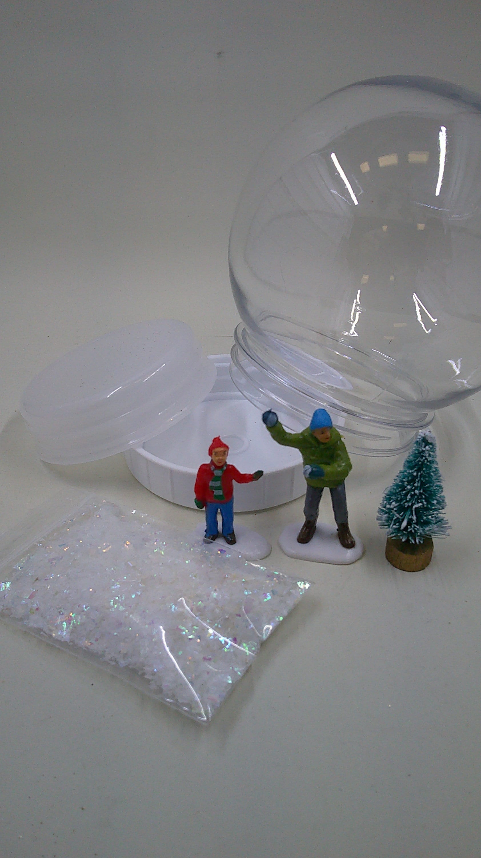 DIY Create Your Own Snow Globe, Snow Globe Kit ,christmas Decoration ...