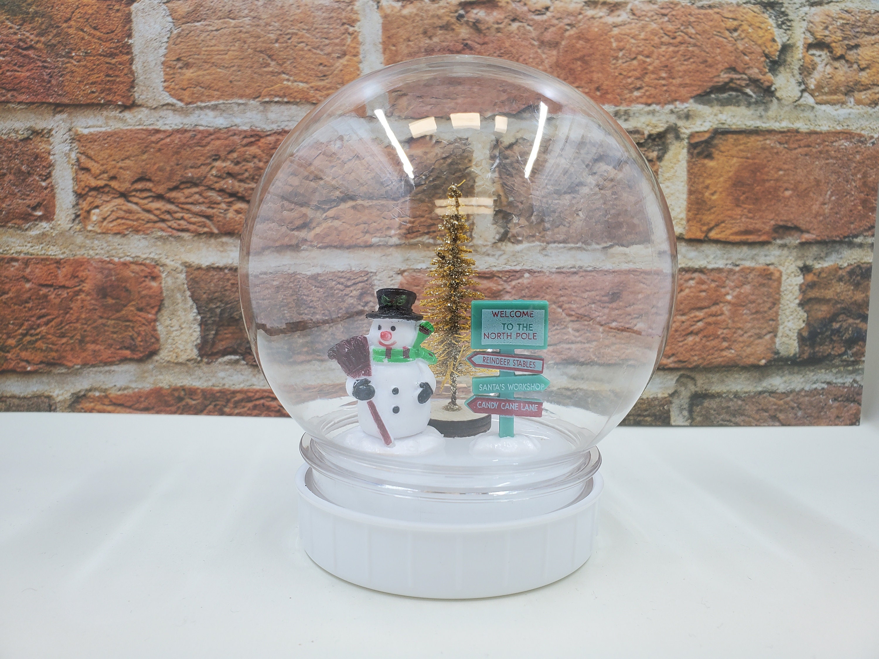 Snow Globe Kit christmas Gift Create Your Own Snow Globe - Etsy