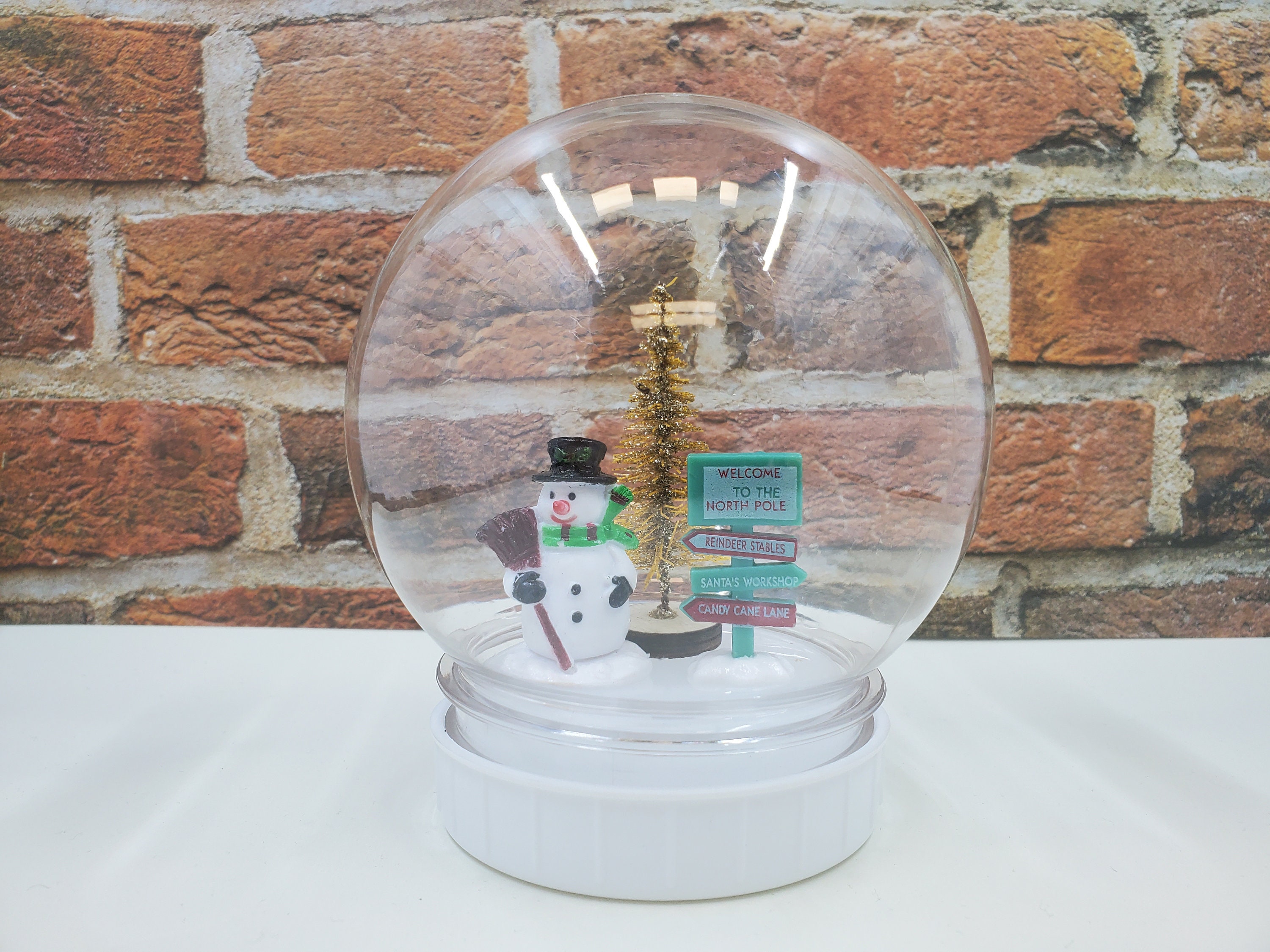 Snow Globe Kit christmas Gift Create Your Own Snow Globe - Etsy