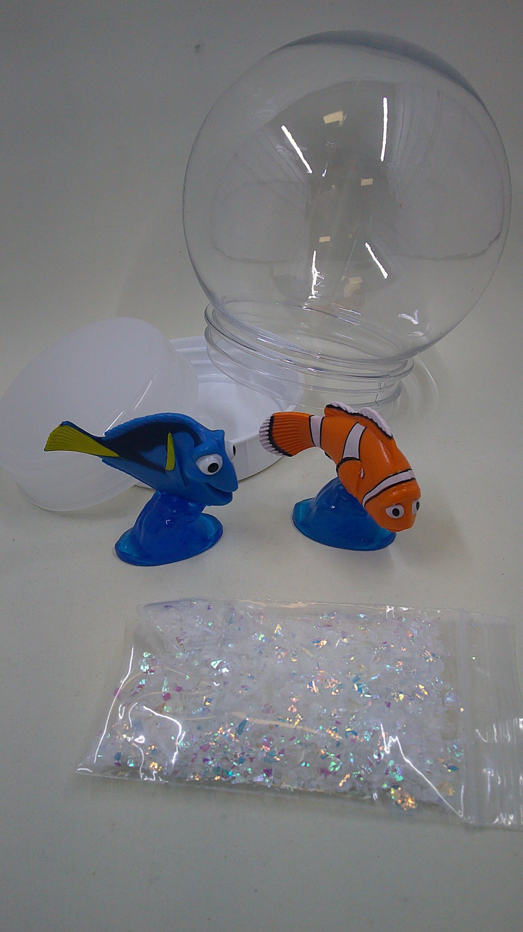 DIY Finding Nemo Snowglobe Kit, Kids Finding Nemo Water Globe, Globe ...