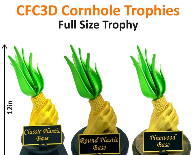 Cornhole Trophy - Etsy