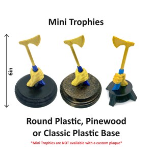 Custom Axe Throwing Trophies - Etsy