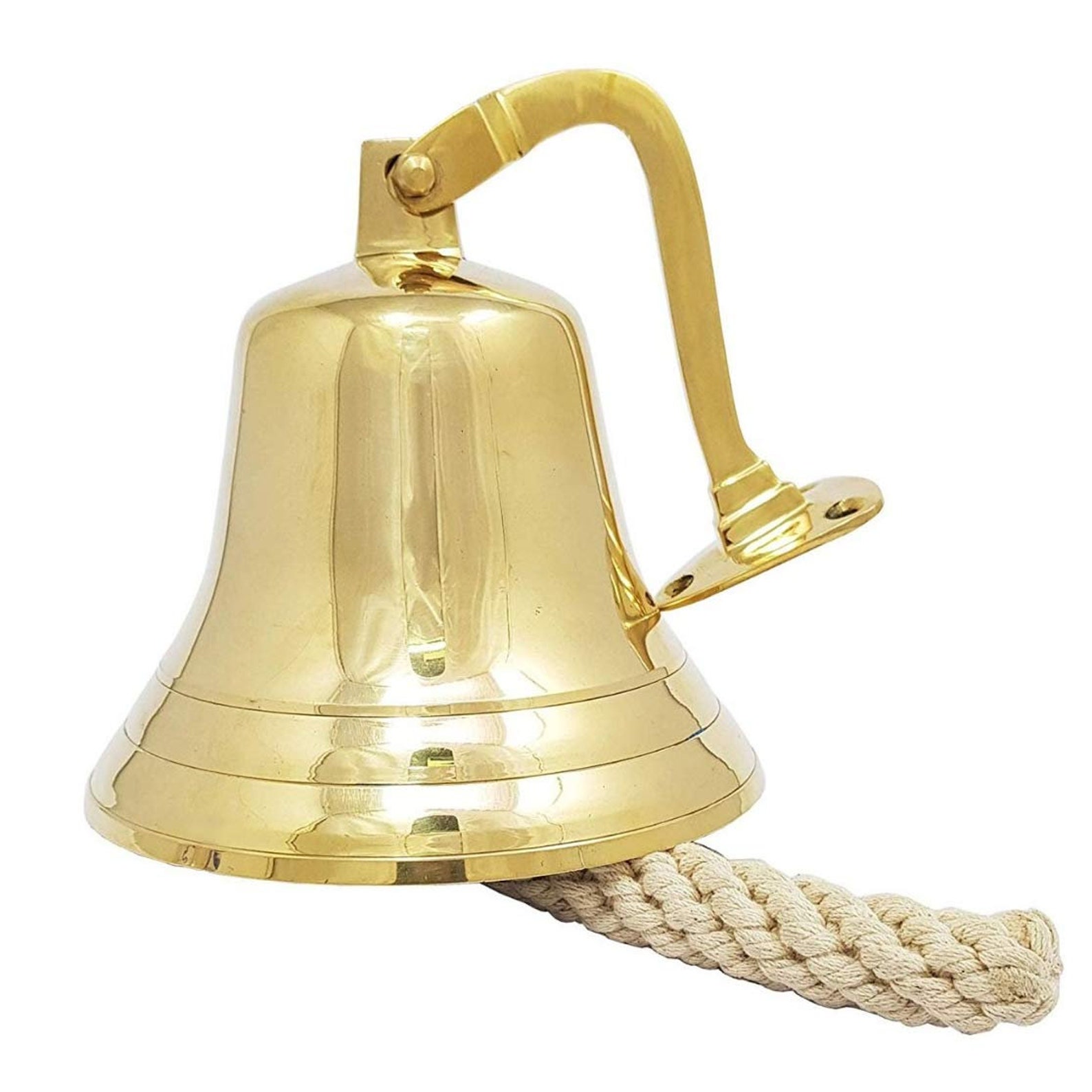 Ship Bell Nautical Solid Brass Maritime Marine Boat School - Etsy UK