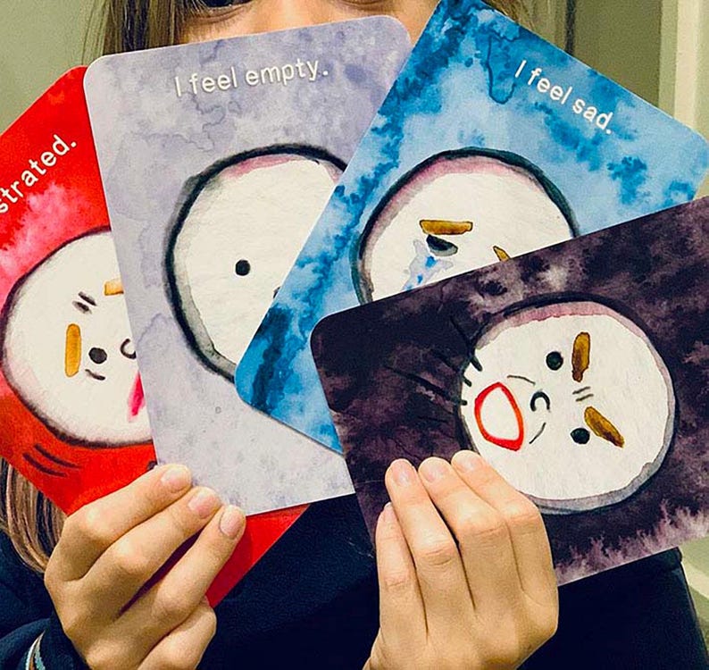 Emotion Cards, Social & Emotional Learning Activity Cards, Allied ...
