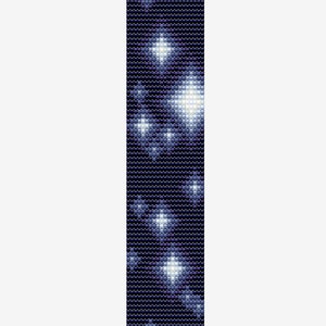 Stars Bracelet Bead Loom Stitch Pattern - Etsy