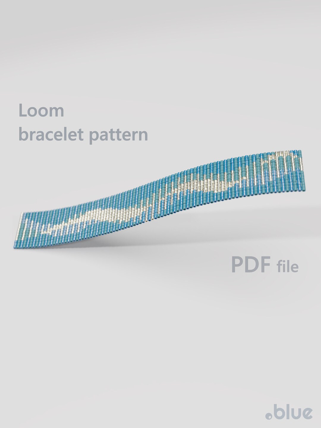 The Wave Bracelet Seed Bead Loom Pattern - Etsy