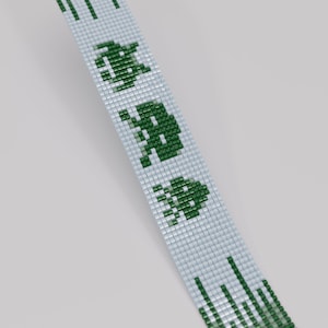 Space Invaders Bracelet, Bead Loom Pattern, Wristband Pattern, Wrist ...