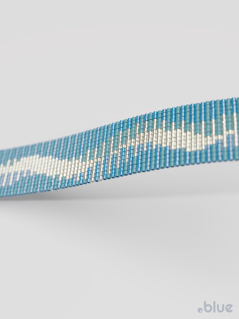 The Wave Bracelet Seed Bead Loom Pattern - Etsy Singapore