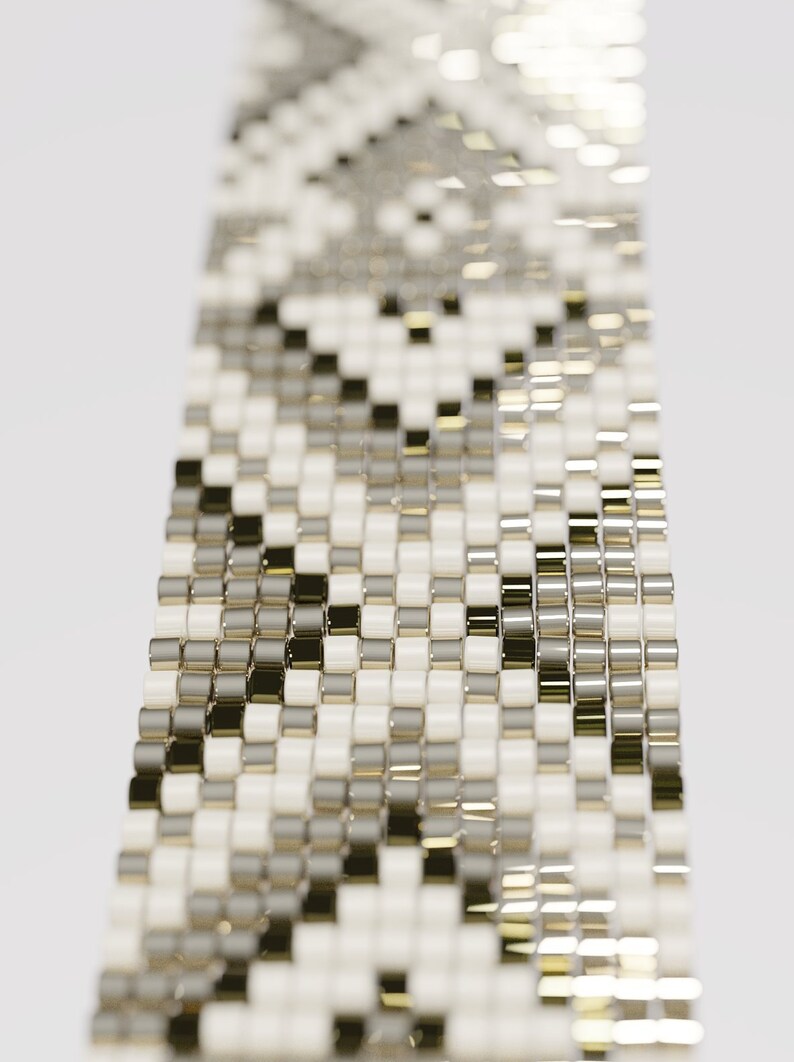 Aztec Bracelet Bead Loom Pattern Wristband Pattern Wrist - Etsy