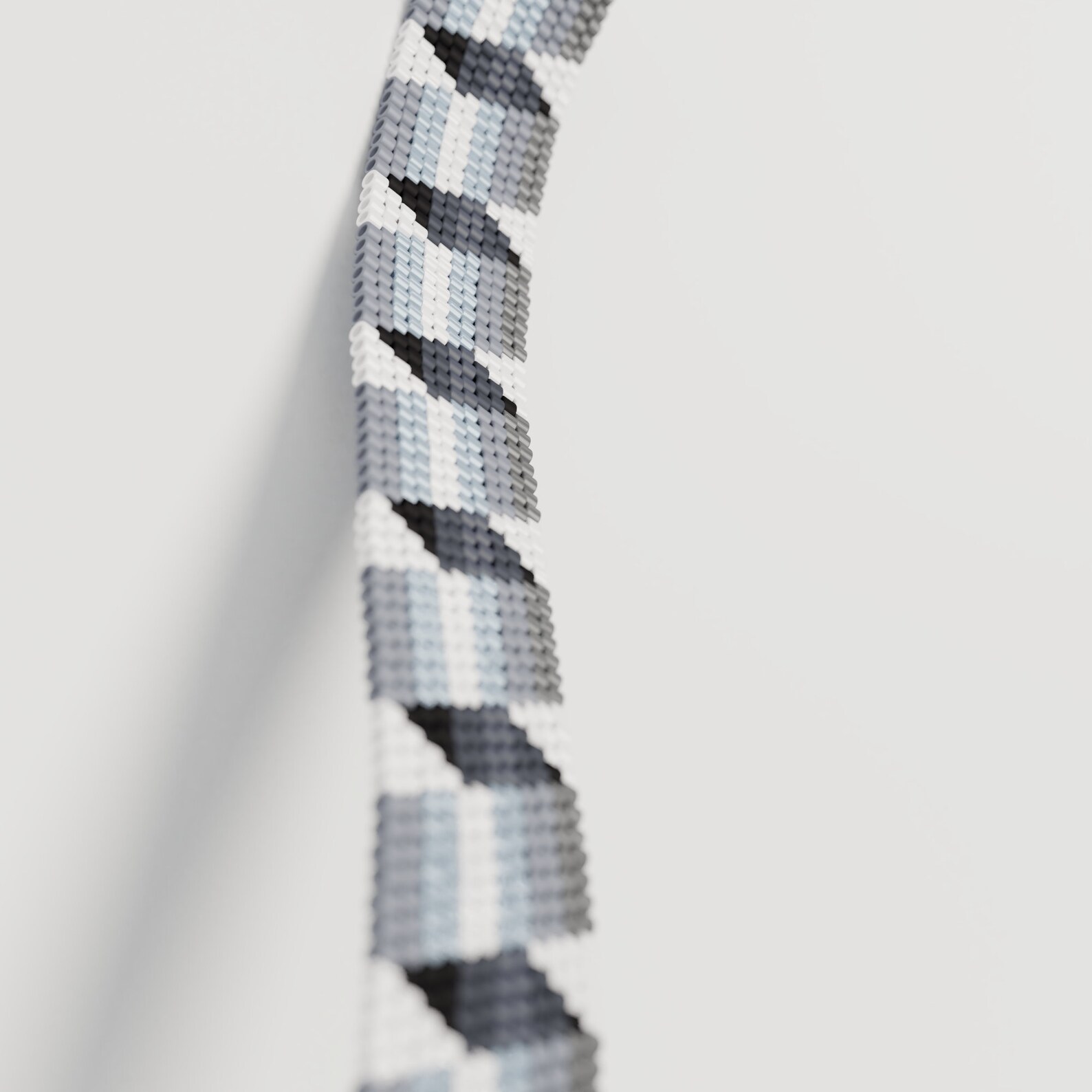 Peyote Bead Pattern - Wave, Bracelet Seed Bead Pattern in Pdf, Even ...